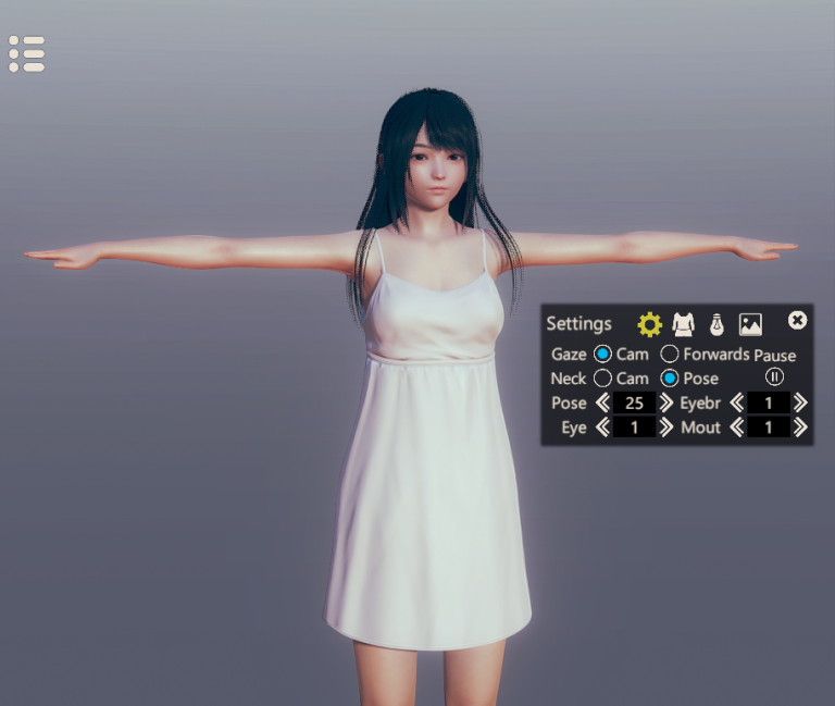 [AI&HS2] T-Pose for Character Creator - Roy12 Mods